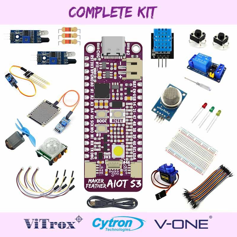 Maker Feather S3 Iot Kit Simplifying Iot With V One